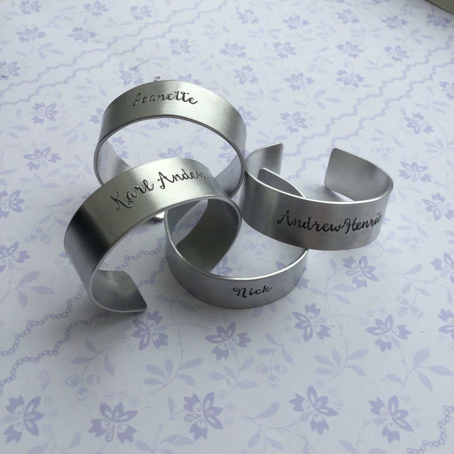 Personalised Napkin Rings - Etsy UK
