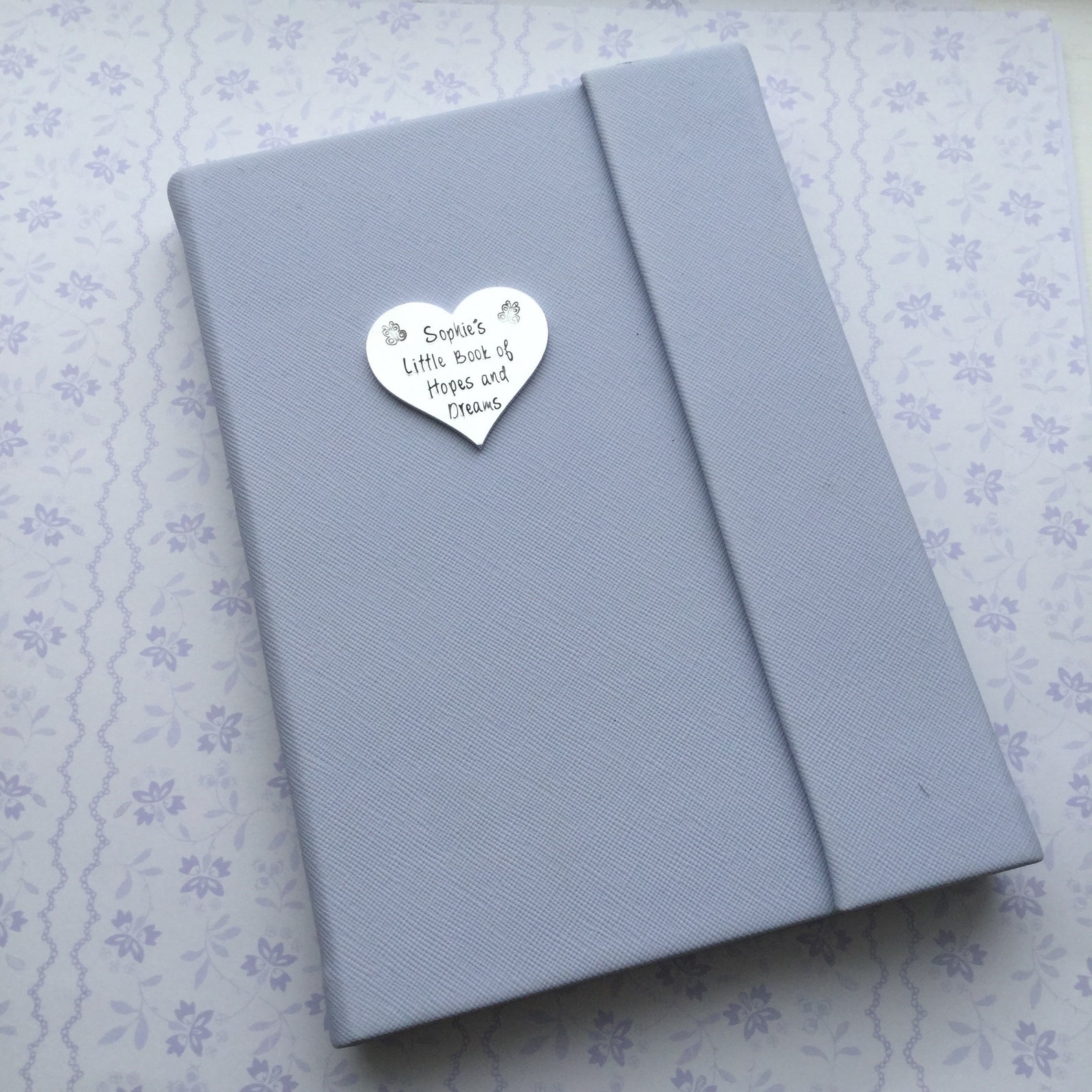 Personalised Purple Notebook Journal - Etsy