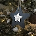 Personalised Slate Star Decoration - Etsy