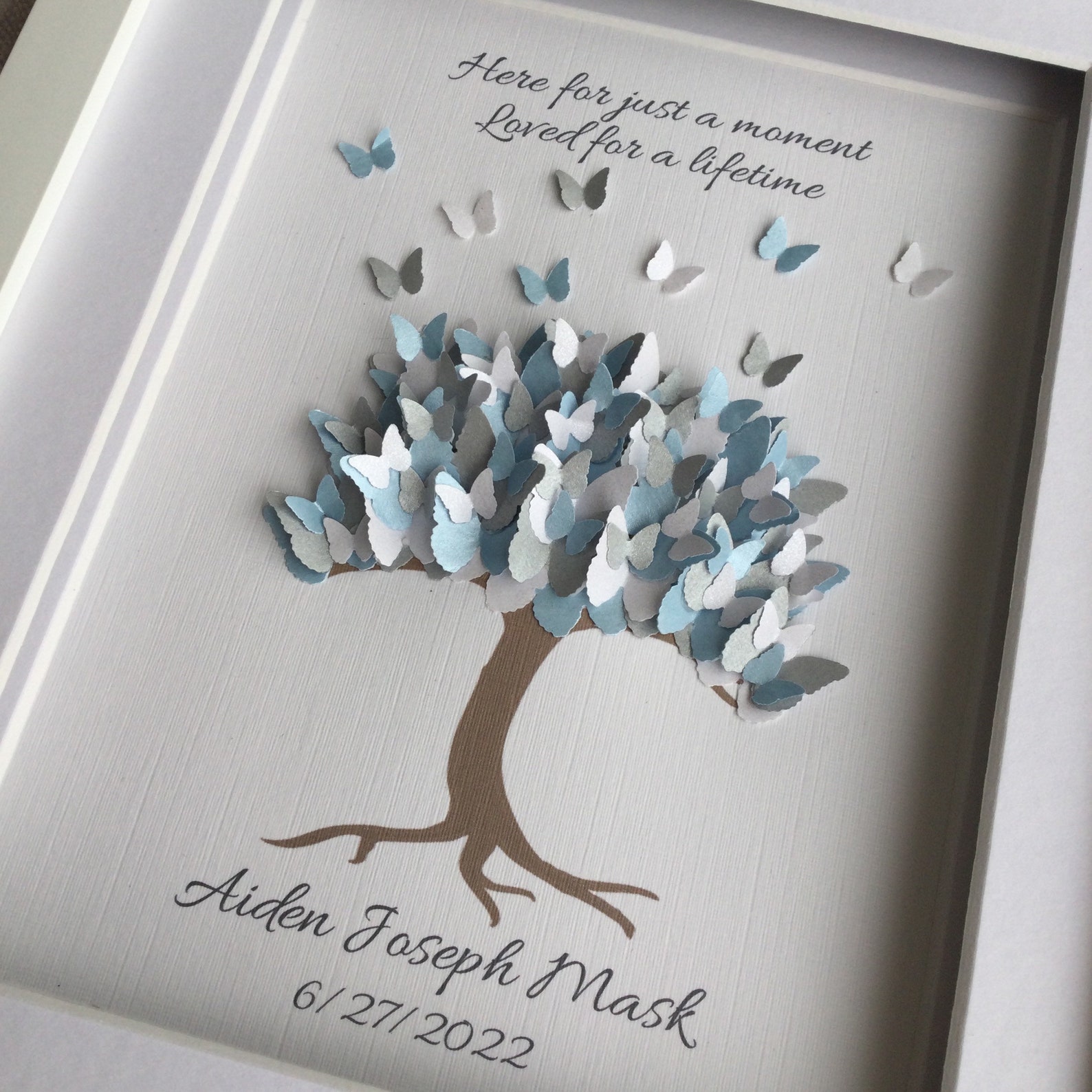 Baby Loss Butterfly Tree for Angel Baby Gift Miscarriage - Etsy UK