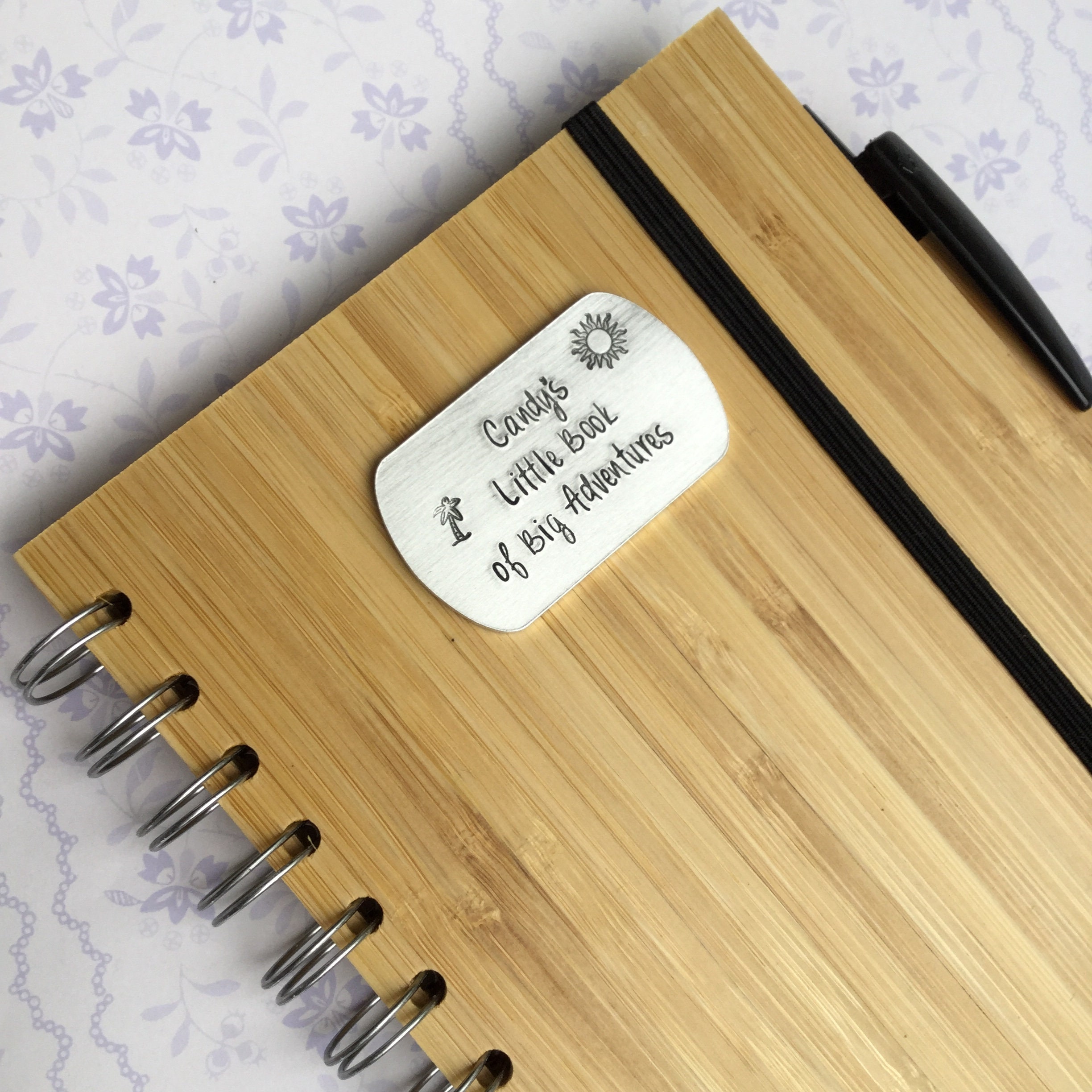 Personalised Bamboo Notebook Personalised Diary Personalised - Etsy UK