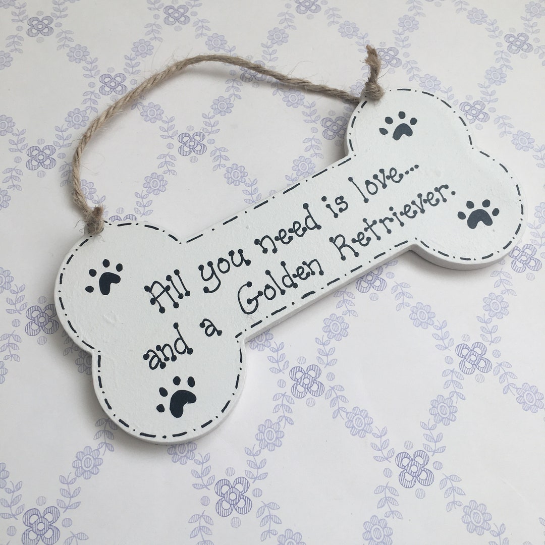 Dog Bone Quote Plaque Gift for Dog Lover Gift From Dog Cockapoo ...