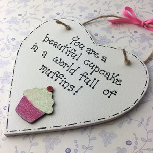 Cupcake Quote Plaque, Inspirational Words, Motivational Words ...