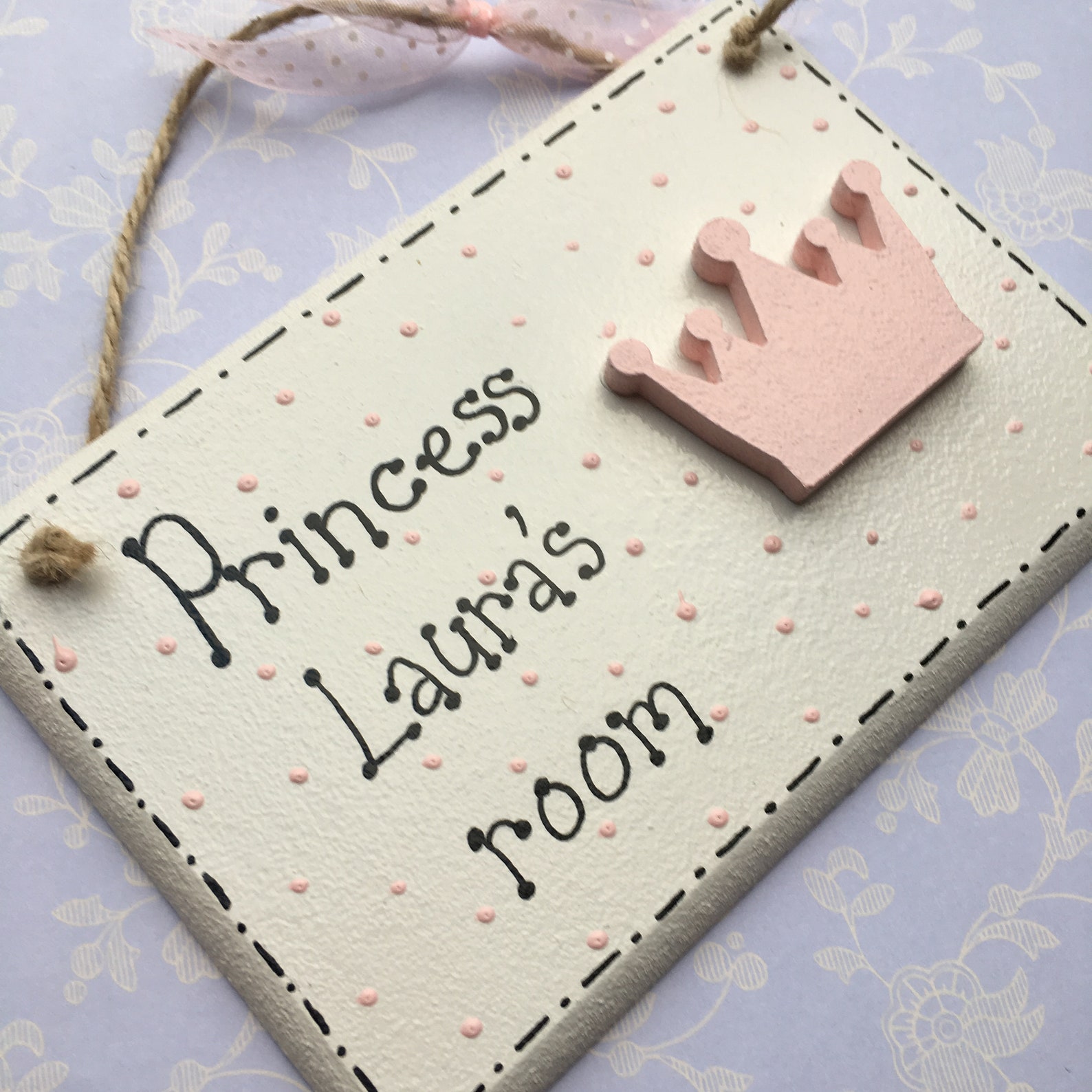 Baby's Door Sign Personalised Door Plaque Nursery Door | Etsy