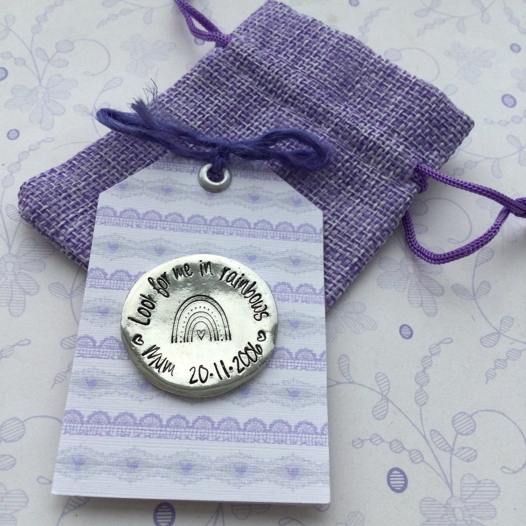 Memorial Pocket Hug, Miscarriage Gift, Sympathy Gift - Etsy