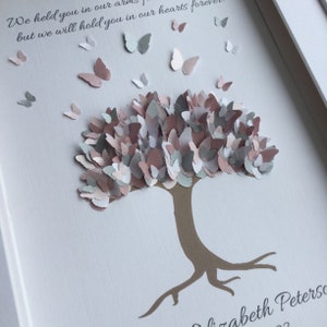 Baby Loss Butterfly Tree for Angel Baby Gift Miscarriage - Etsy