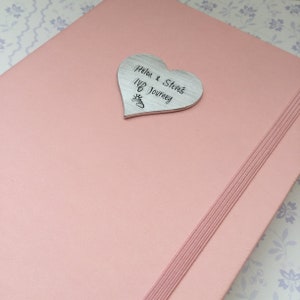 Personalised Pink Notebook Journal - Etsy