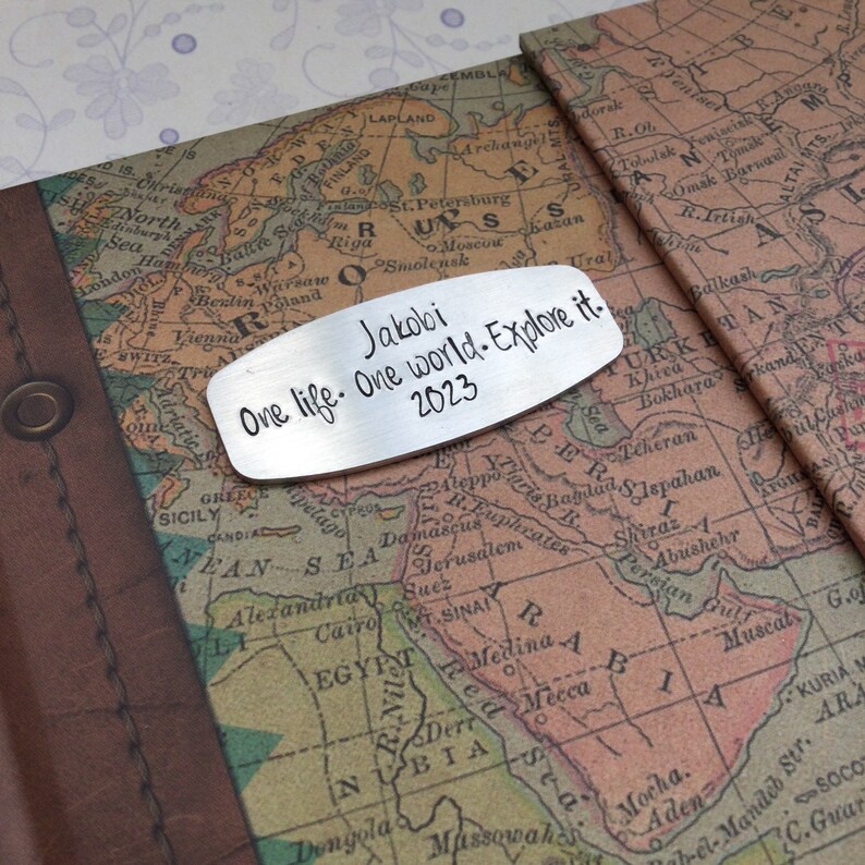 Personalised Travel Journal - Etsy
