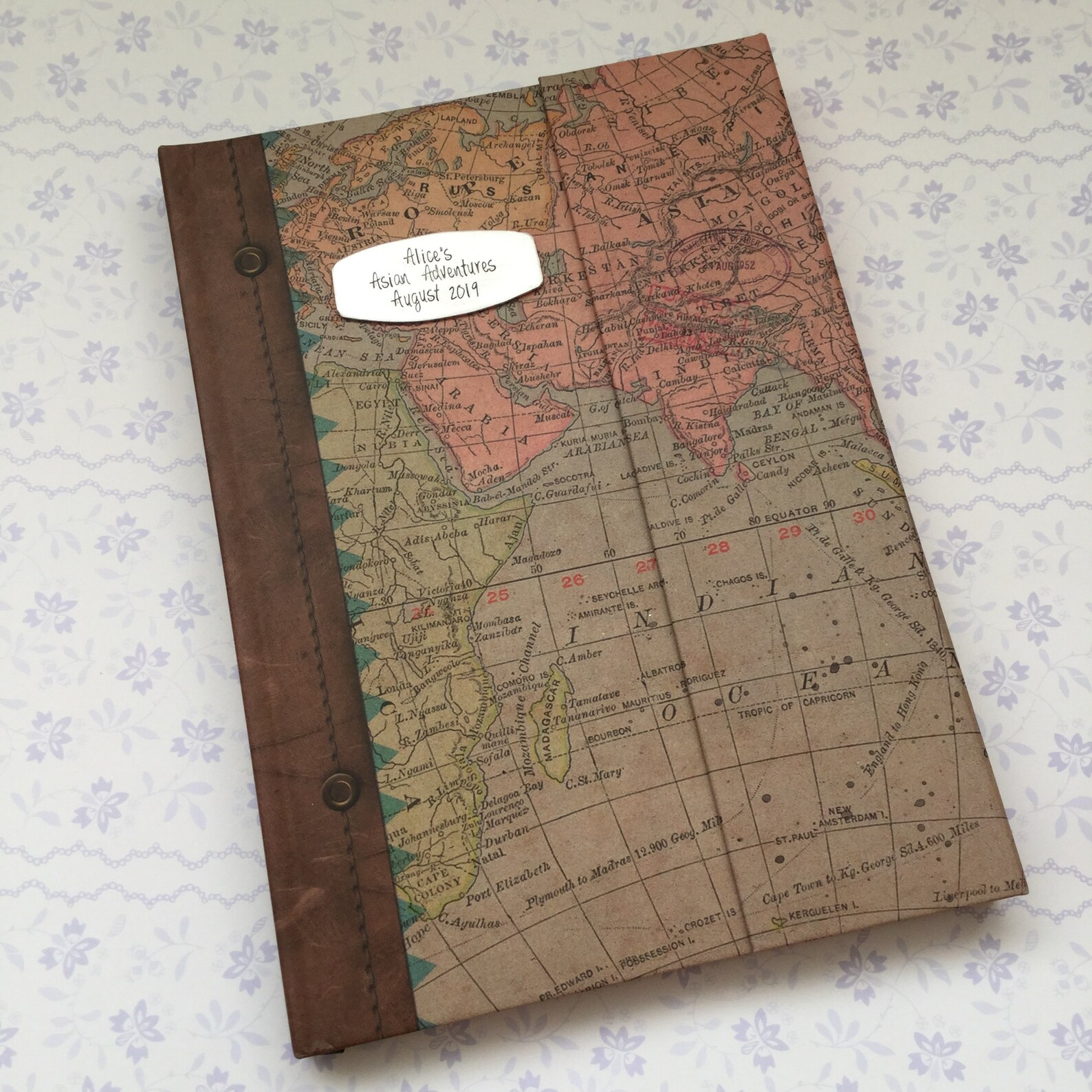 Personalised Travel Journal | Etsy