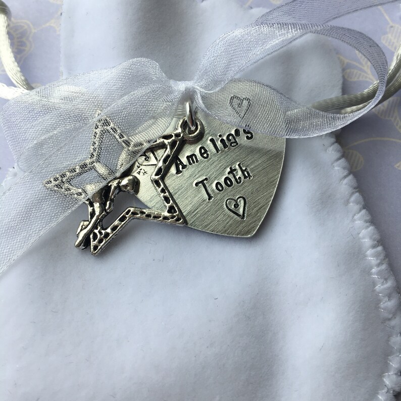Tooth Fairy Pouch tooth fairy magic dust wishing coin | Etsy