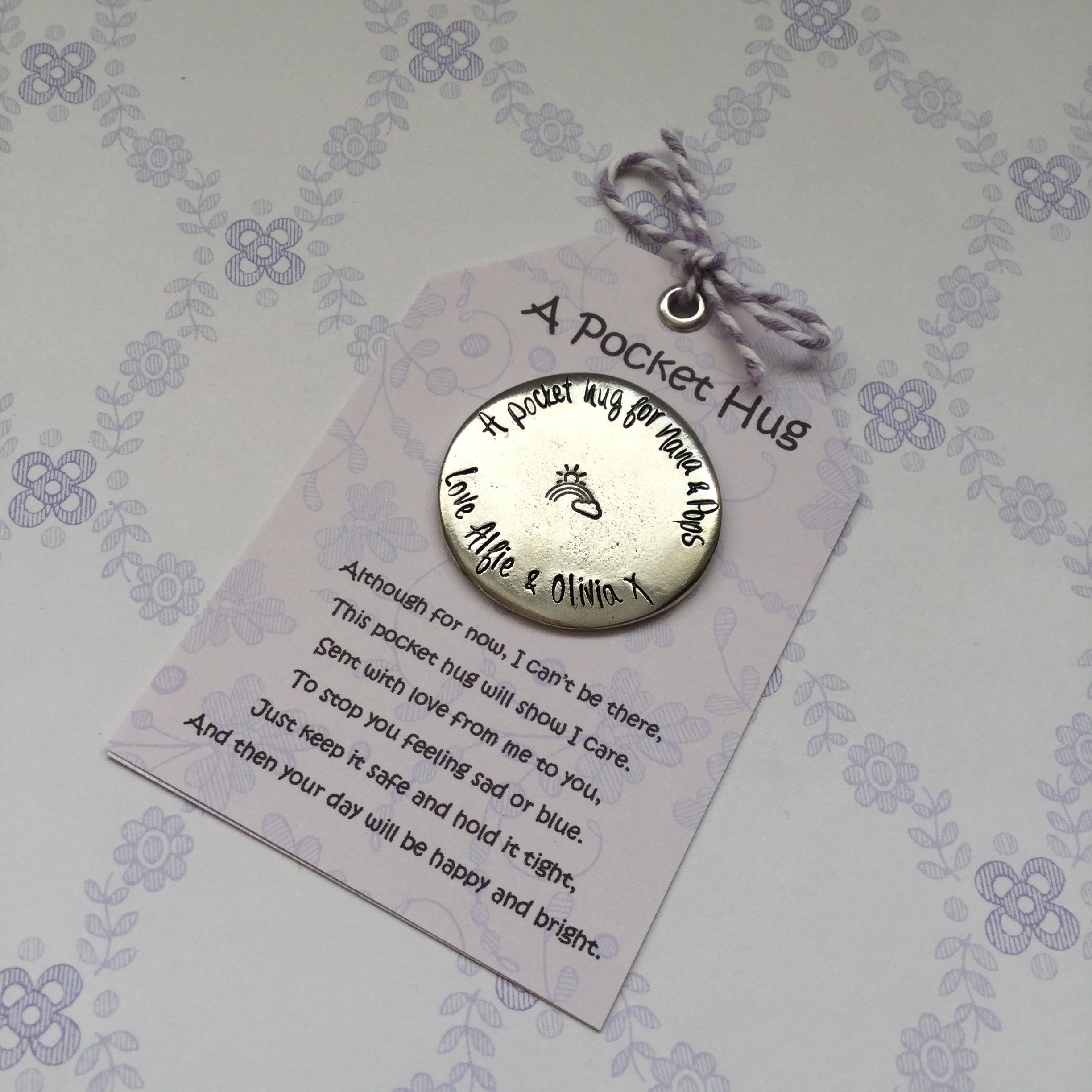 Pocket Hug Pebble - Etsy