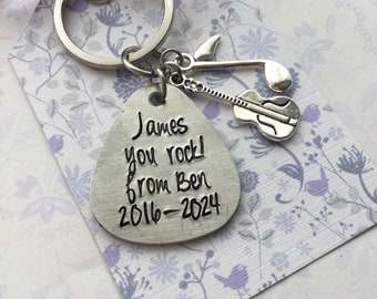 Guitar Teacher Gift Tags, Instant Download, Printable Music Teacher ...