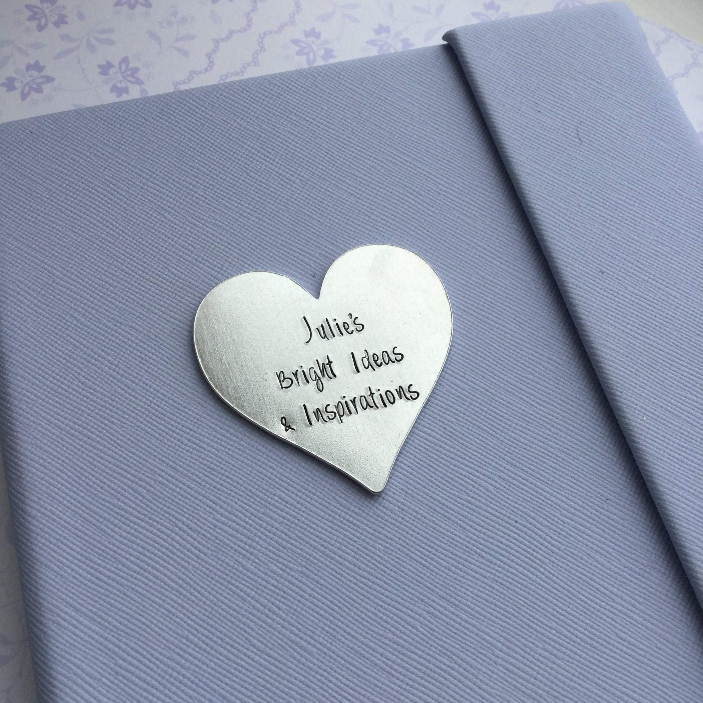 Personalised Purple Notebook Journal | Etsy