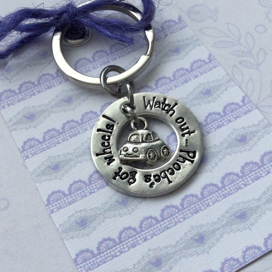 New Driver Keyring, First Car Keyring, Gift for New Driver, Gift for ...