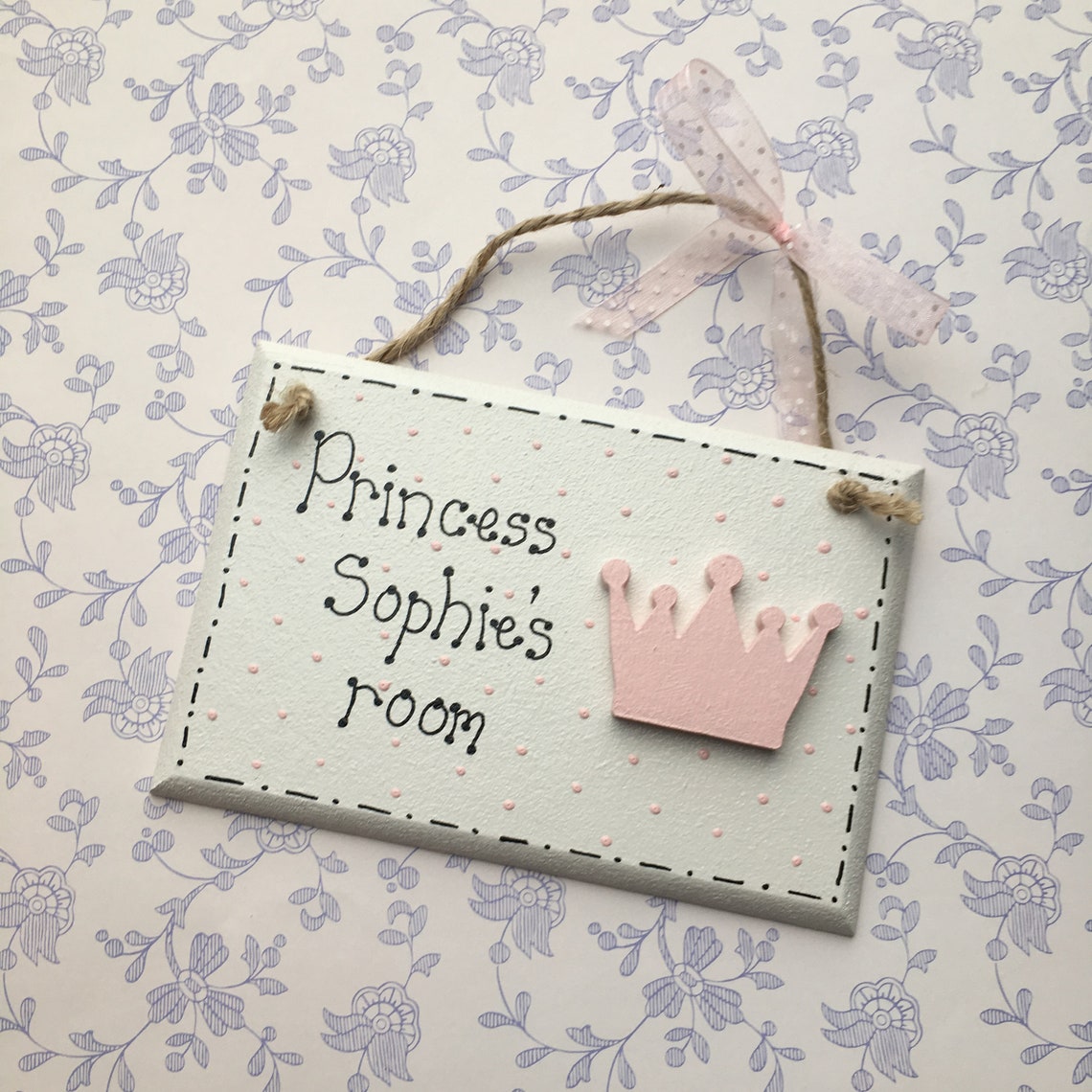 Baby's Door Sign Personalised Door Plaque Nursery Door | Etsy