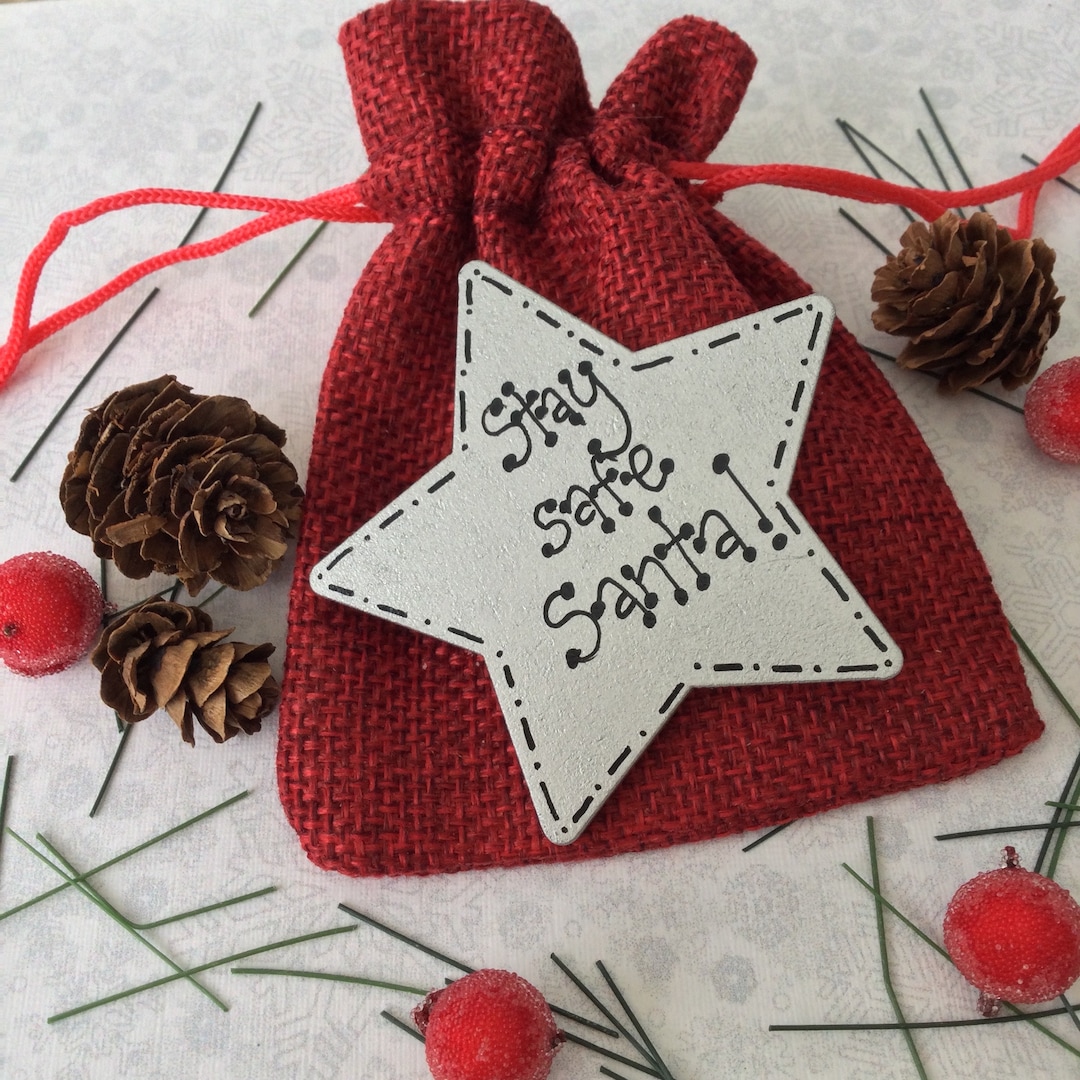 Stay Safe Santa Pocket Hug for Christmas Eve Box by Little Jenny Wren ...