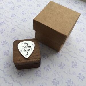 Teacher Guitar Pick Box, Plectrum Storage Box, Gift for Teacher ...