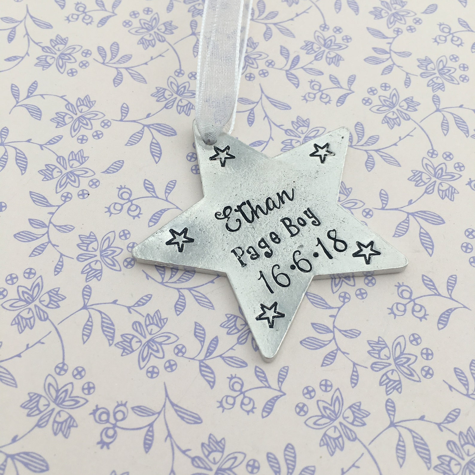 Personalised Page Boy Gift, Gift for Page Boy, Page Boy Keepsake, Thank ...