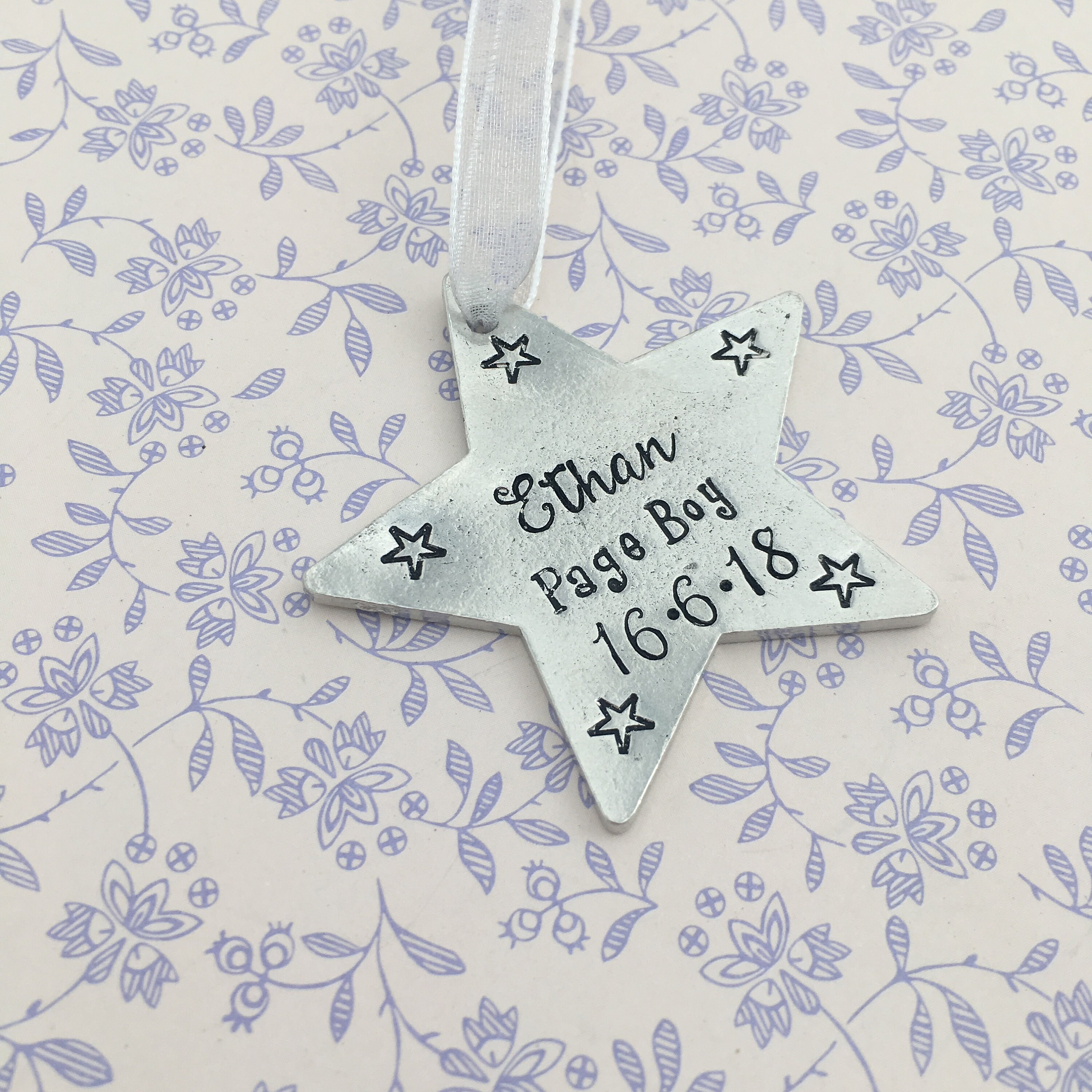 Personalised Page Boy Gift, Gift for Page Boy, Page Boy Keepsake, Thank ...