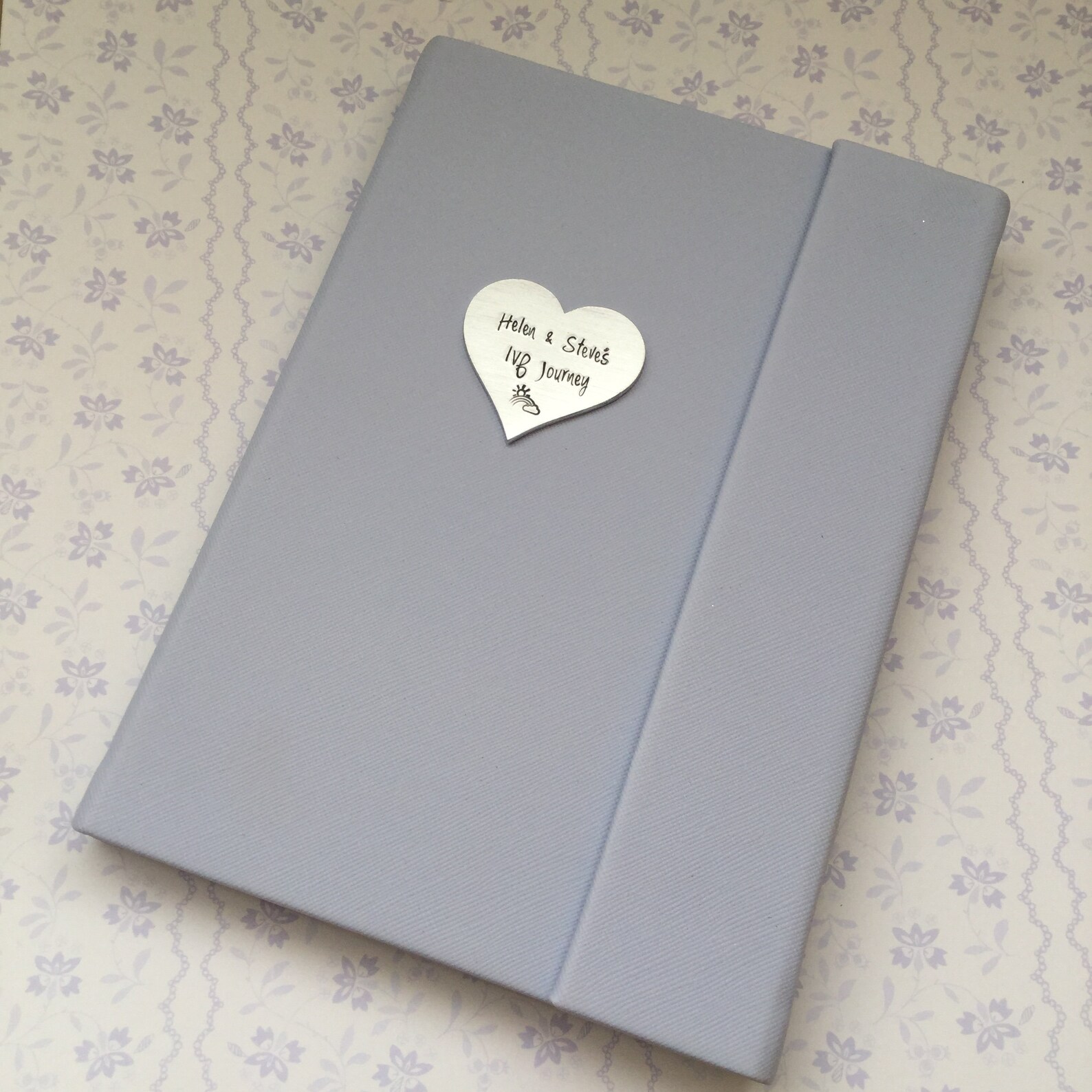 Personalised Purple Notebook Journal | Etsy