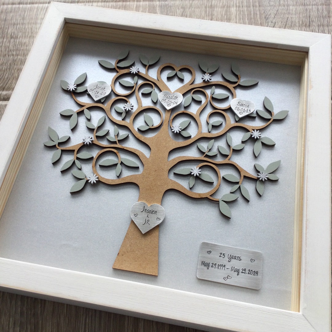 Silver Wedding Anniversary Gift for 25th Wedding Anniversary ...