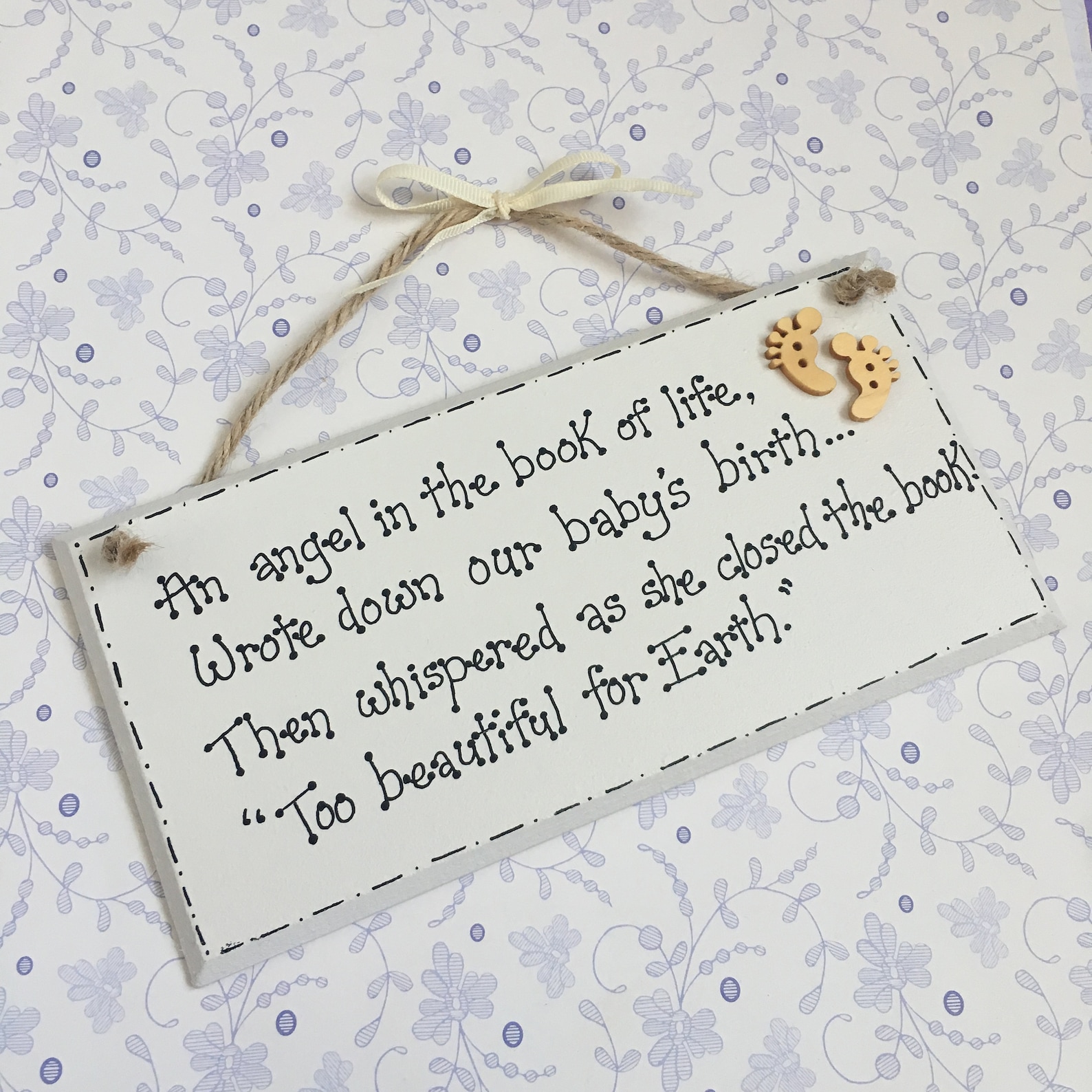 Baby Loss Keepsake Plaque, Miscarriage, Stillbirth, Infant Loss, Angel ...