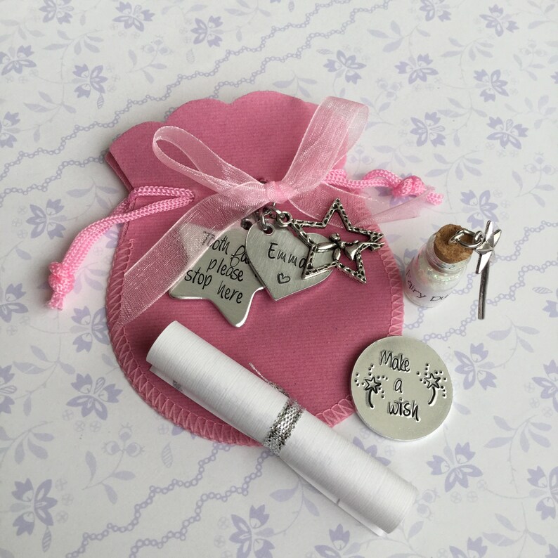 Tooth Fairy Pouch tooth fairy magic dust wishing coin | Etsy