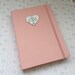 Personalised Pink Notebook Journal - Etsy