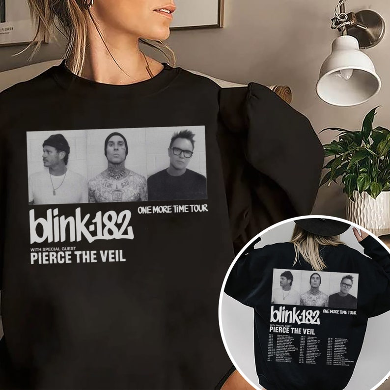 Blink 182 Music Band Special Guest Pierce the Veil PNG One - Etsy