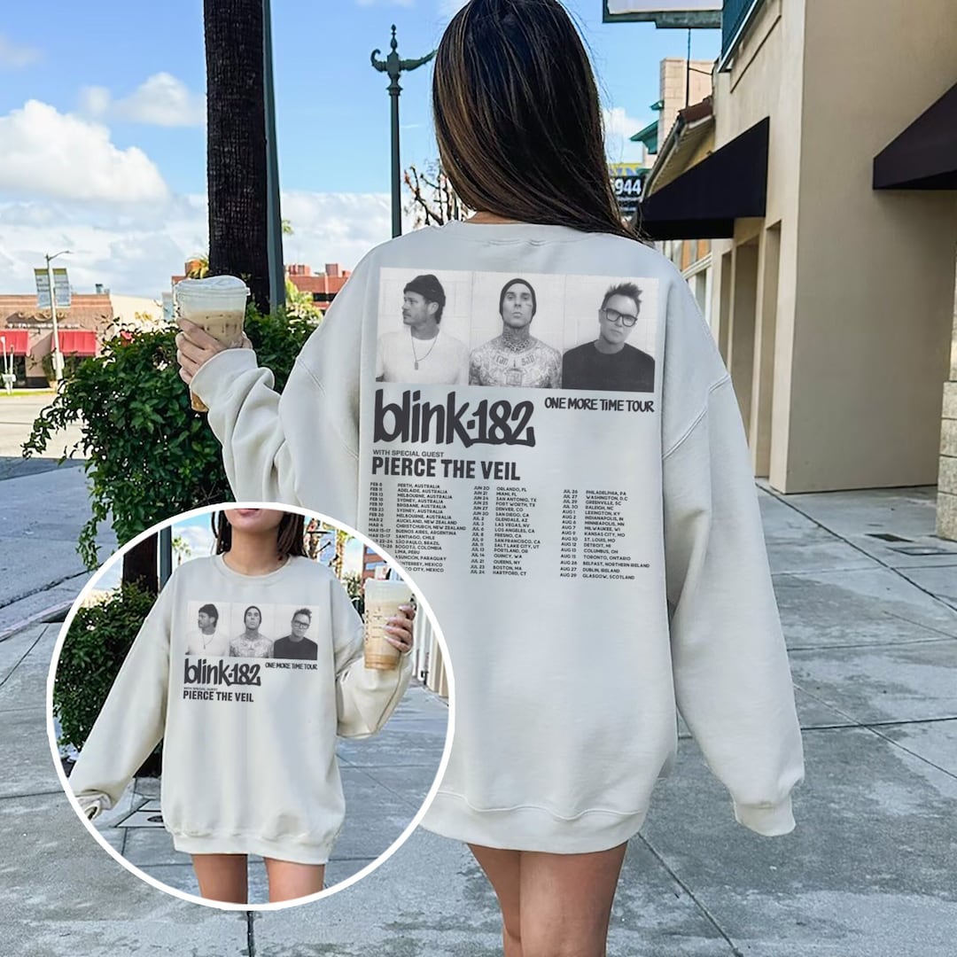 Blink 182 Music Band Special Guest Pierce the Veil PNG One - Etsy