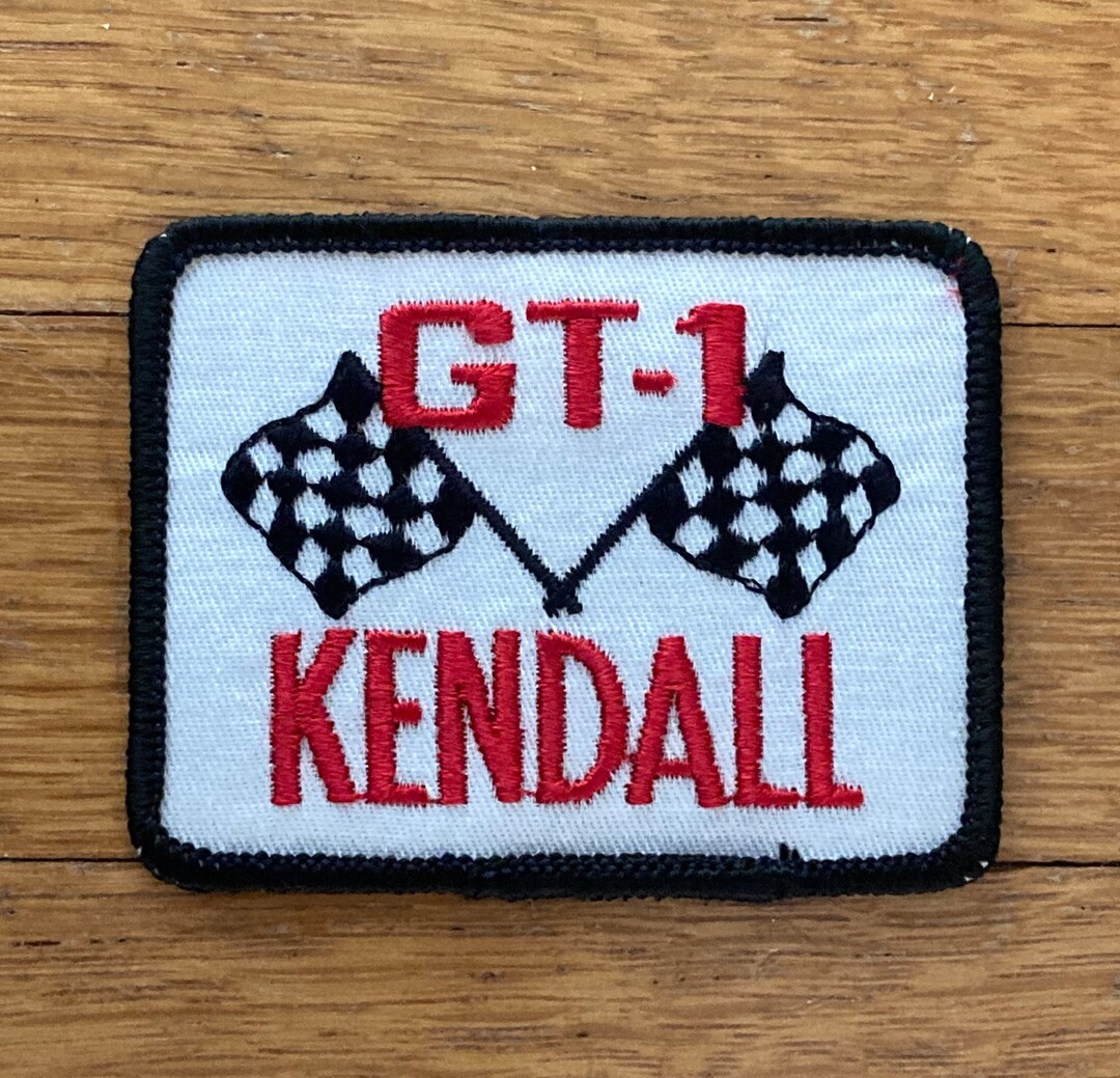 Kendall GT-1 / Sports Car Racing Sponsor / Sew On Fabric - Etsy