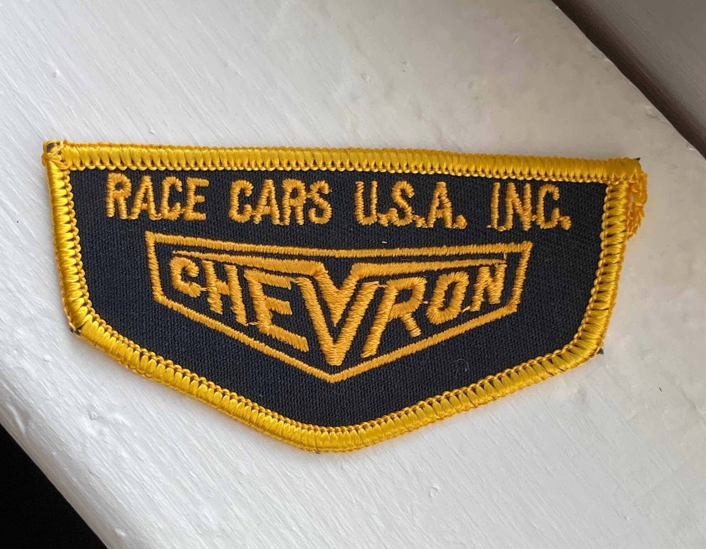 CHEVRON Race Cars USA Inc. / Sew On Fabric PATCH / Derek - Etsy