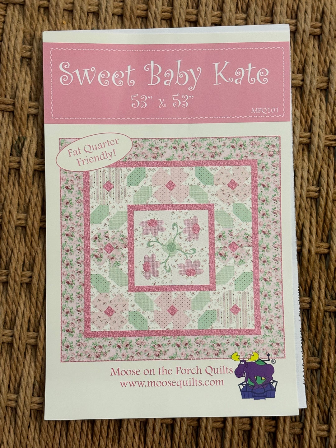 Sweet Baby Kate Quilt Pattern From Moose on the Porch Quilts - Etsy