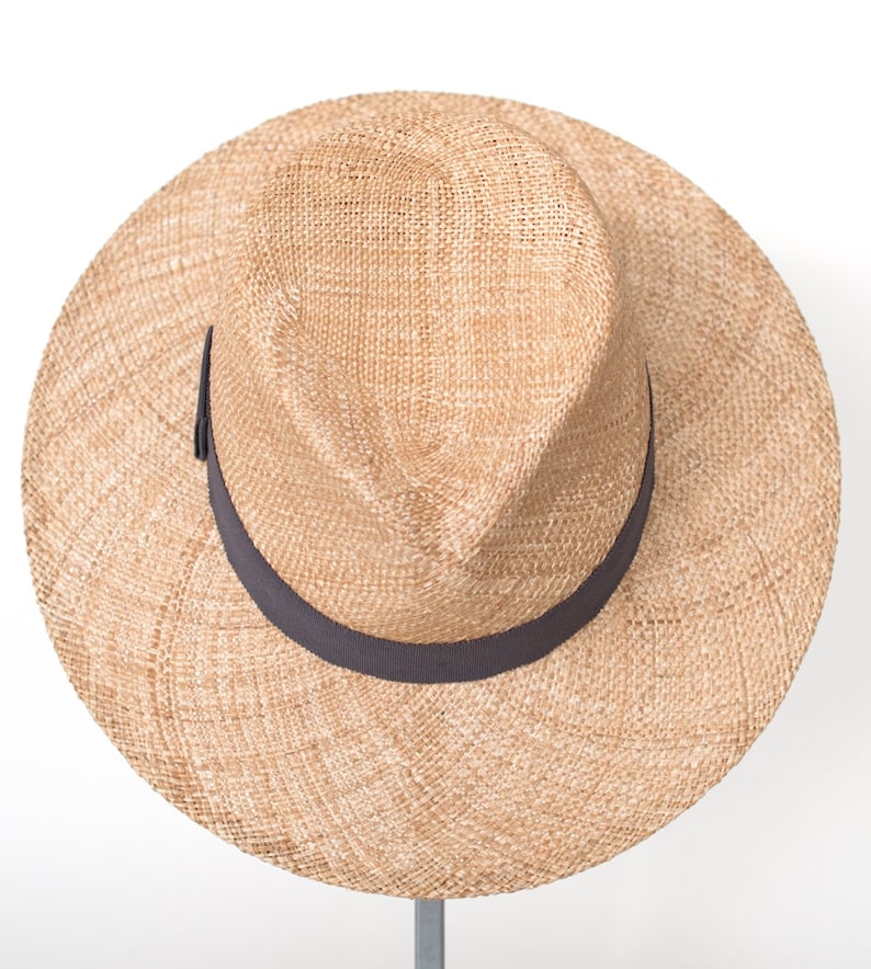 Fedora, Herrenstrohhut, Strohhut, straw hat,Trend,Sonnenhut,men's straw ...