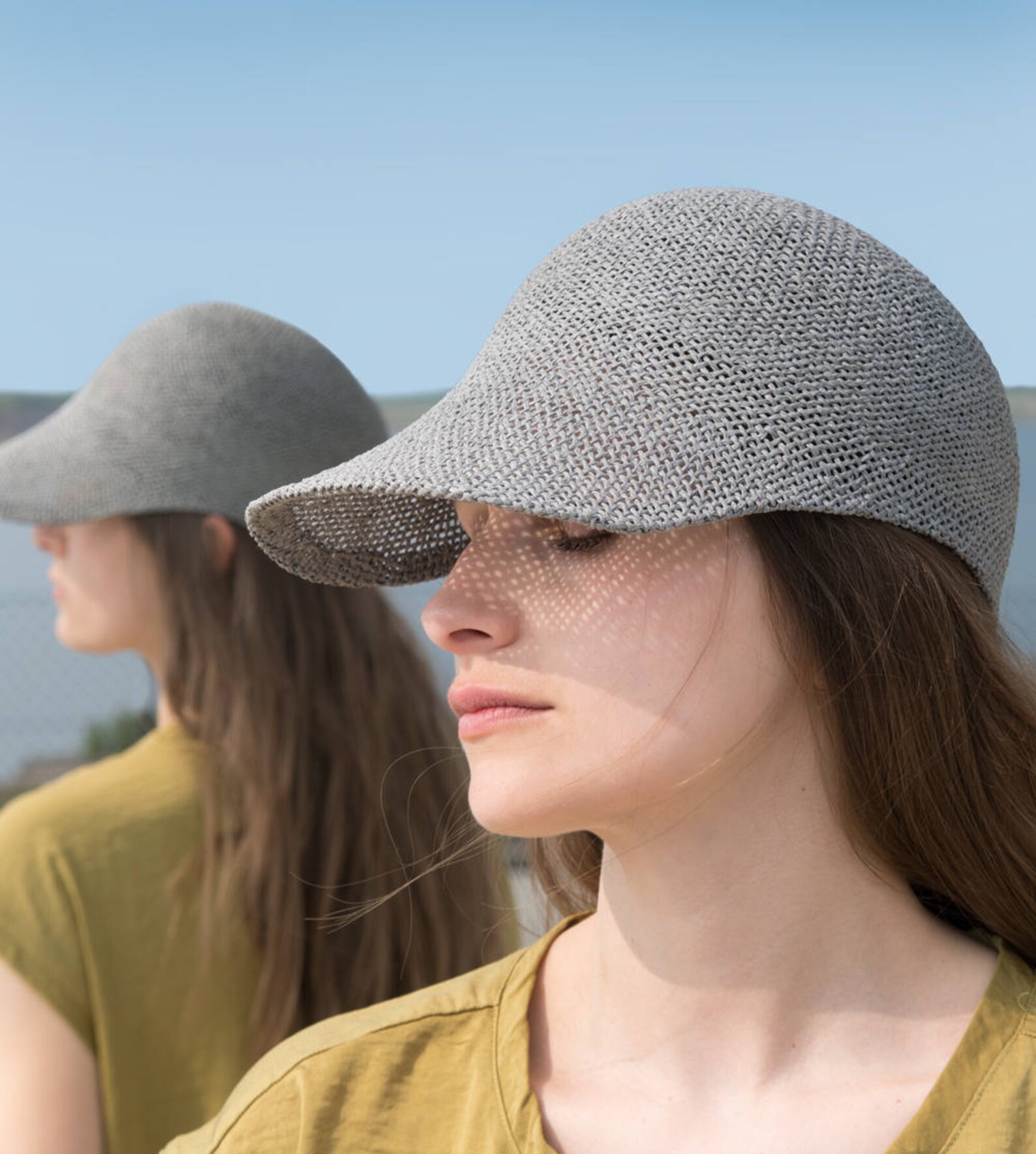 Light Sporty Summer Cap With Peak for Her/him in Elegant Design ...