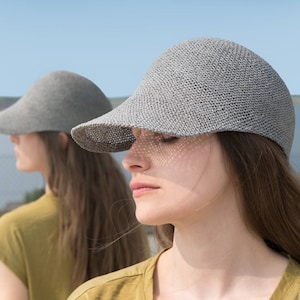 Light Sporty Summer Cap With Peak for Her/him in Elegant Design ...