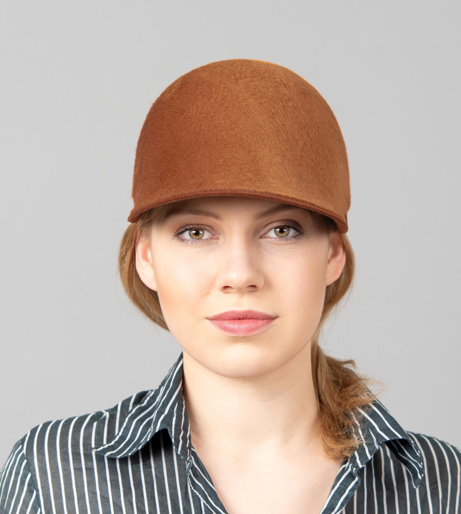 Sporty, Elegant Cap Made From Fine Fur Felt in a Purist Design With Hat ...