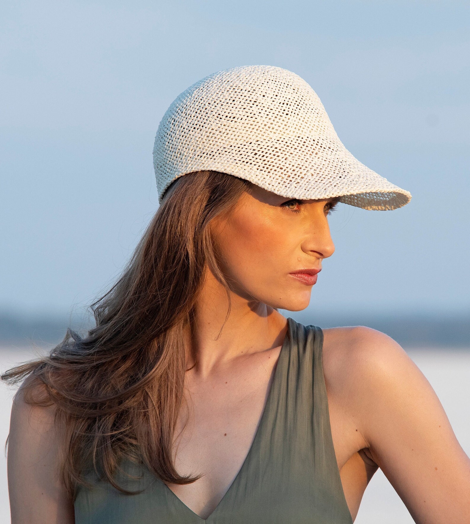 Light Sporty Summer Cap With Visor for Her/him in Elegant Design ...