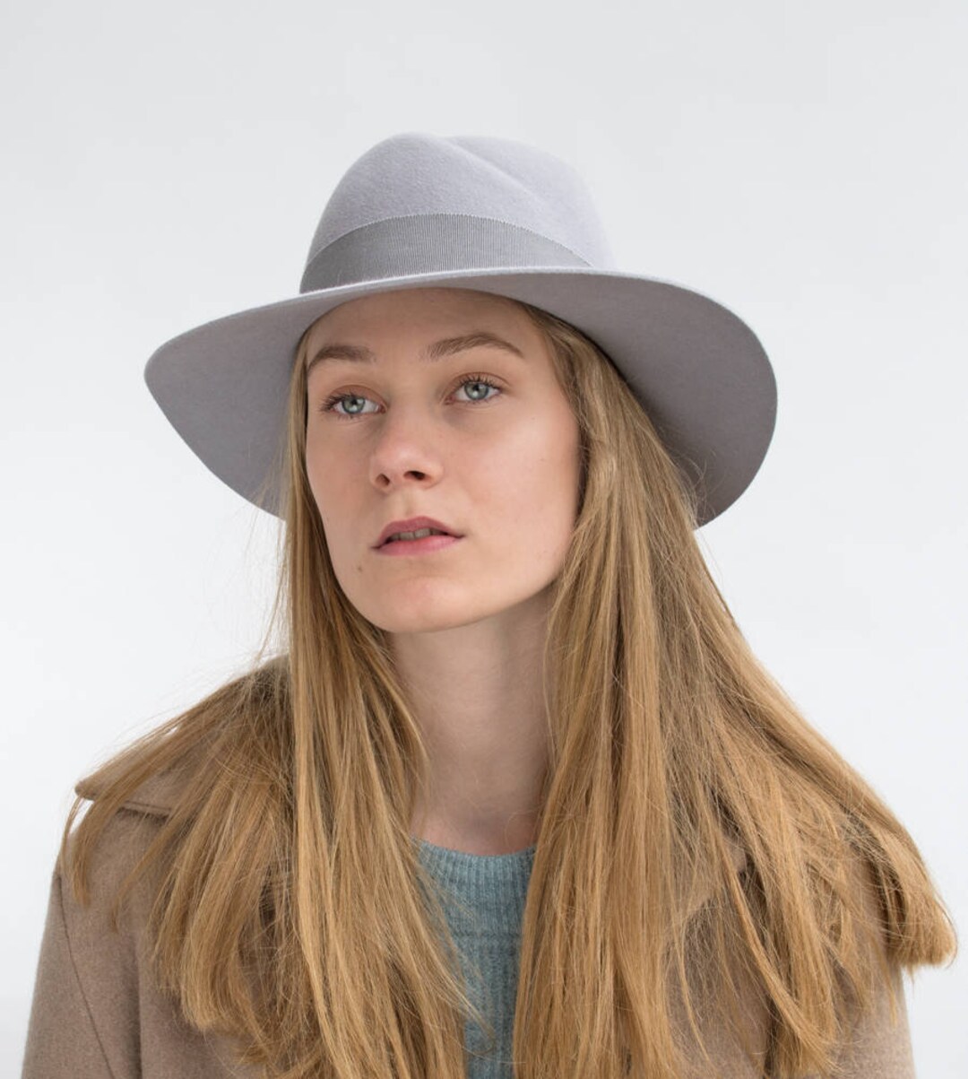 Fine Fedora, Ladies Felt Hat, Stylish, Wide Brimmed, Design Fashion ...