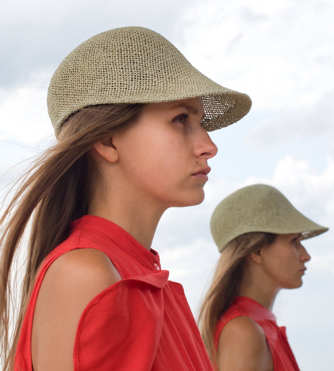 Light Sporty Summer Cap With Peak for Her/him in Elegant Design ...