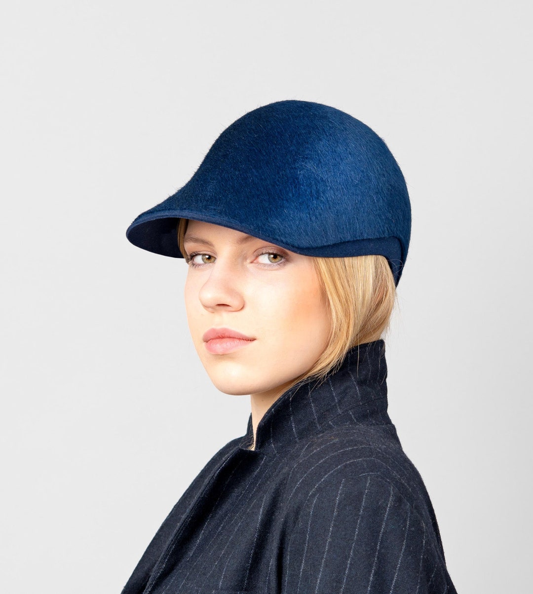 Sporty, Elegant Cap Made From Fine Fur Felt in a Purist Design With Hat ...