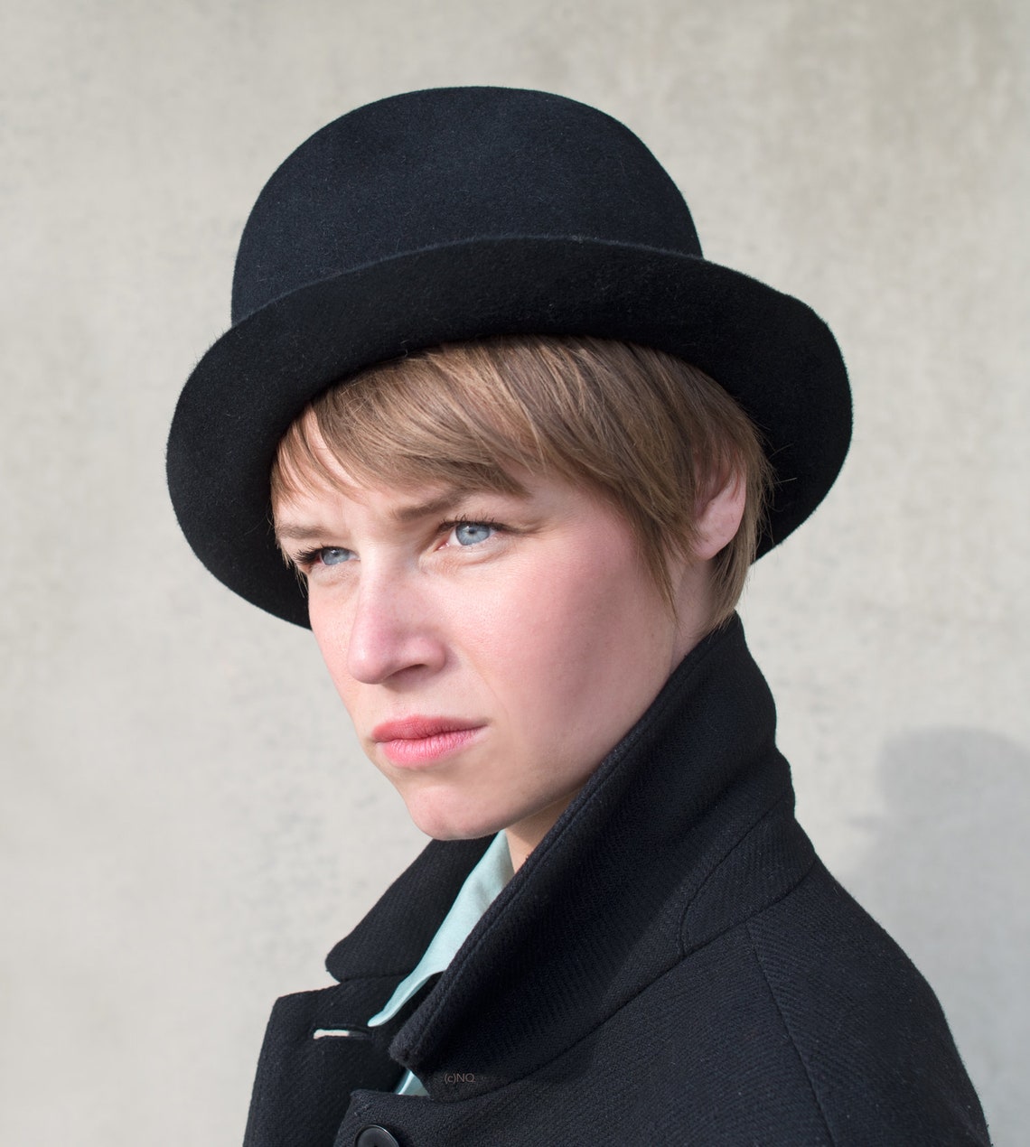 Super Light Hat With Narrow Brim of Fine Smooth Felt for a Changeable ...