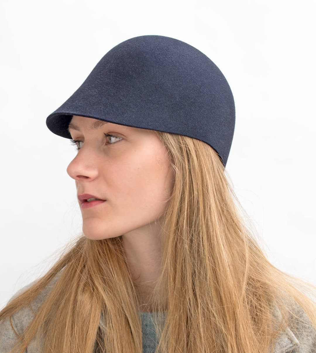 Light Cap, Felt Hat, Urban, Sporty, Puristic Design, Handmade, Cap Men ...