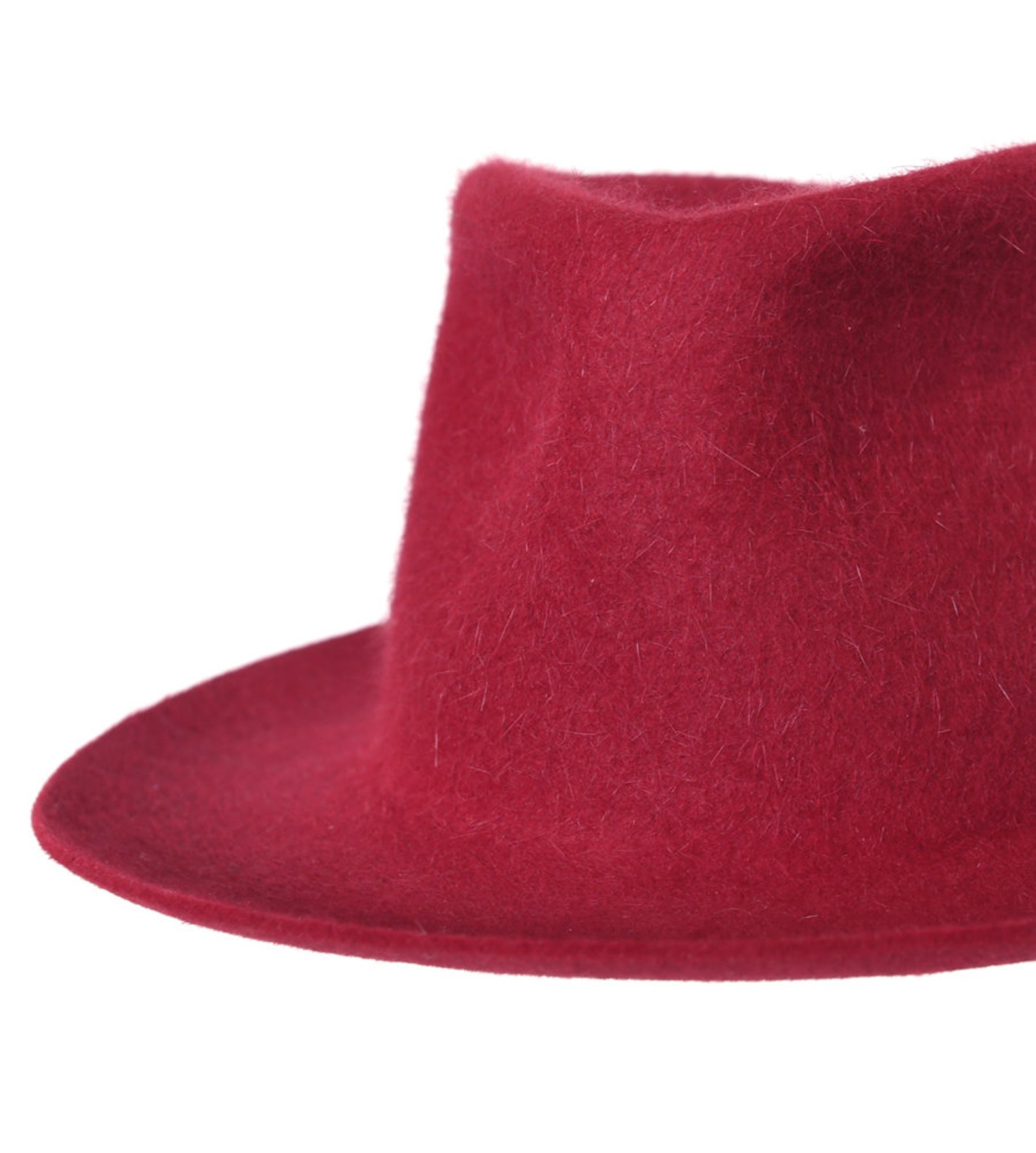 Fedora, breiter Hutrand, Damen Filzhut, Damenhut, Luxus, Hut, Vintage ...