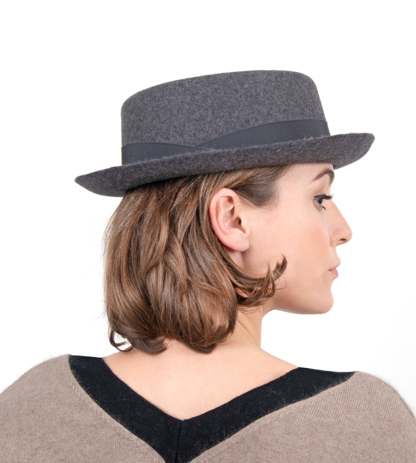 Handmade Hat Made of Strong yet Light Fur Felt in the Classic "pork Pie ...