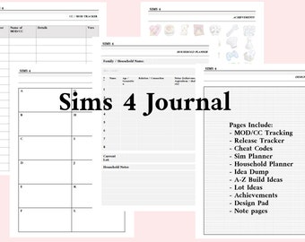 Sims 4 Printable - Etsy