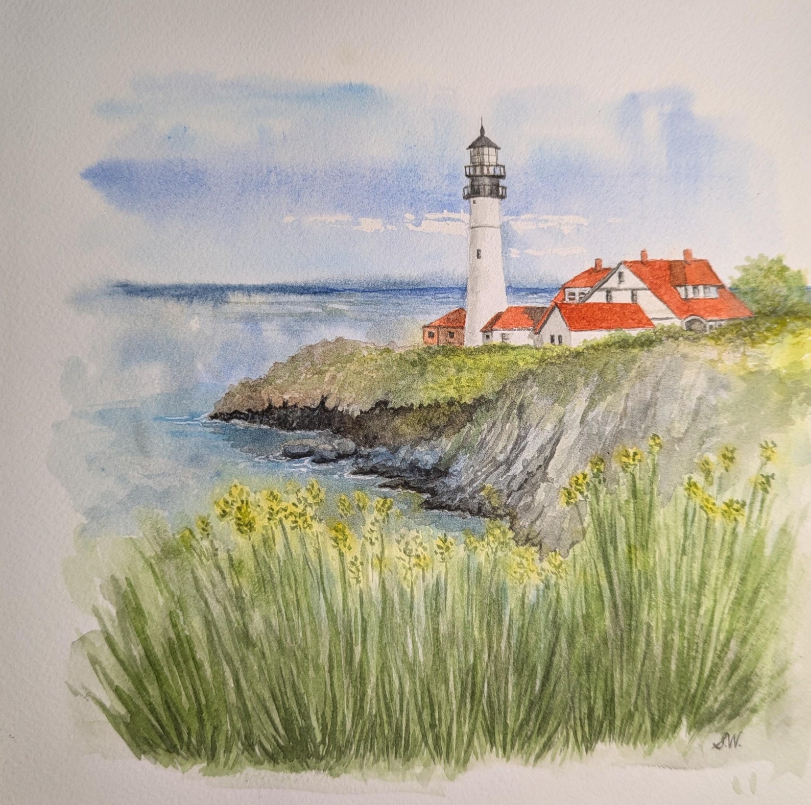 Portland Head Light - Etsy