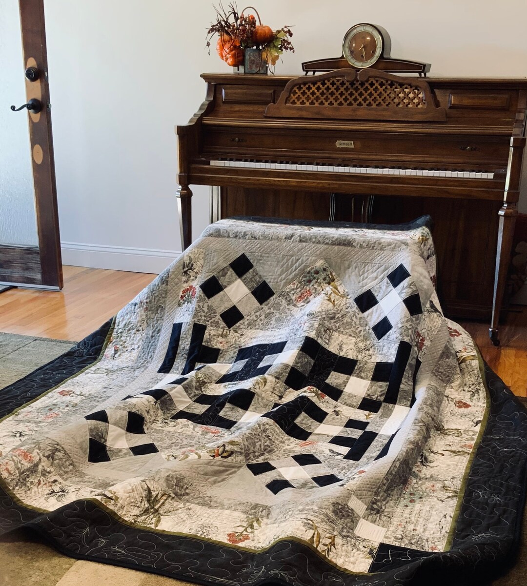 CITY STREETS 79 X 89 Handmade Quilt - Etsy
