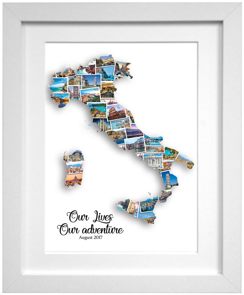 Italy Photo Collage/destination Collage/itallian Travel/honeymoon ...
