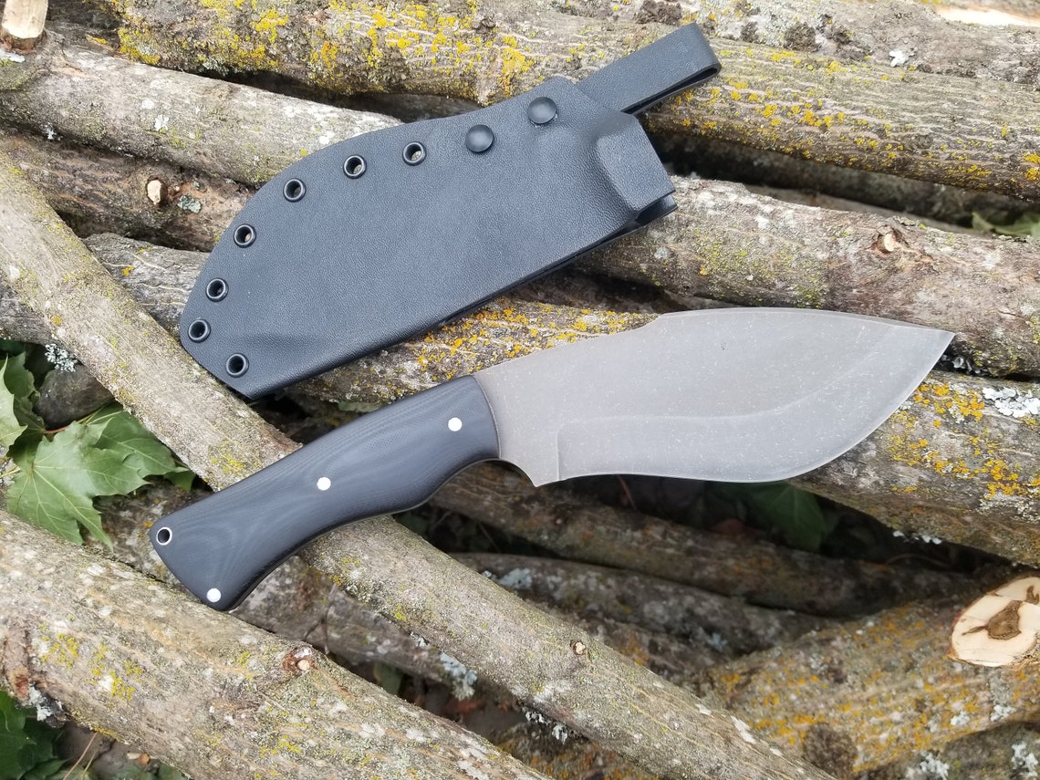 Handmade Knife Mini Kukri in CPM 3V Bushcraft Chopper - Etsy
